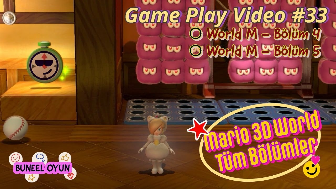 Super Mario 3D Trouble in Shadow-Play Alley (M-4) & Back To Hands-On ...