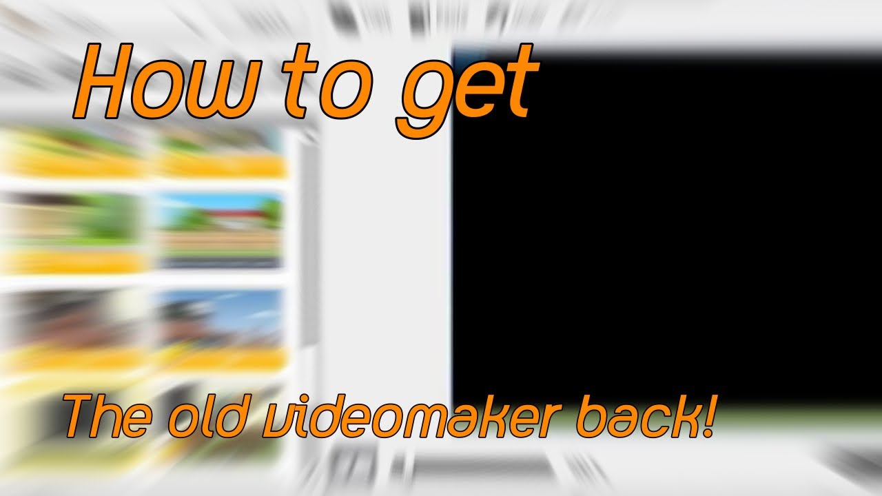 How to get the old GoAnimate video maker back - YouTube