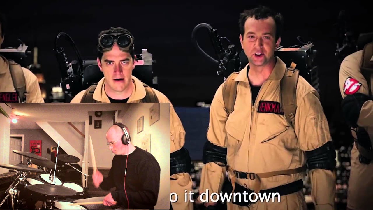 Ghostbusters vs Mythbusters Drum Cover - YouTube Music