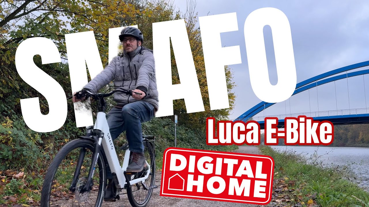 E-Bike Smafo Luca und Smafo Connect App im Test - YouTube