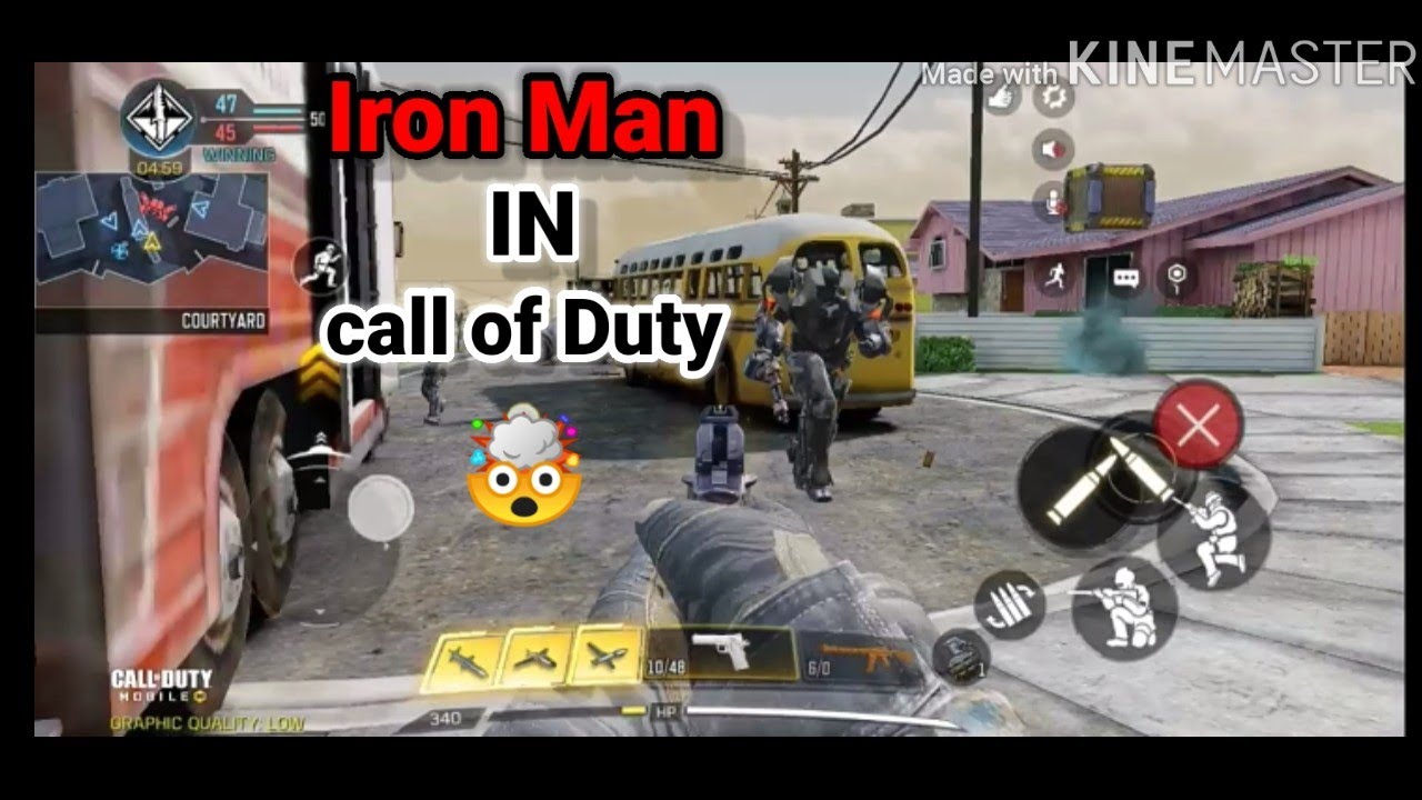 Iron Man in call of Duty 🤯|| mobile gameplay 🔥 - YouTube