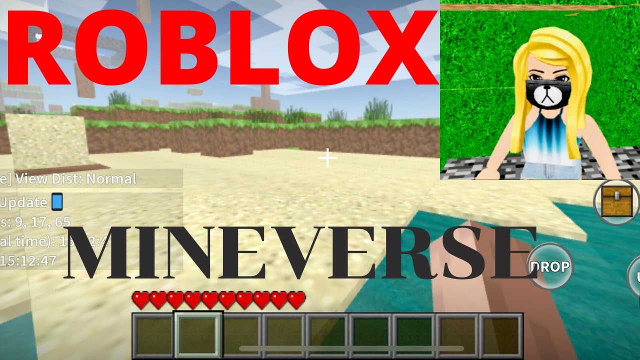 MINECRAFT IN ROBLOX!!! (Mineverse) - YouTube