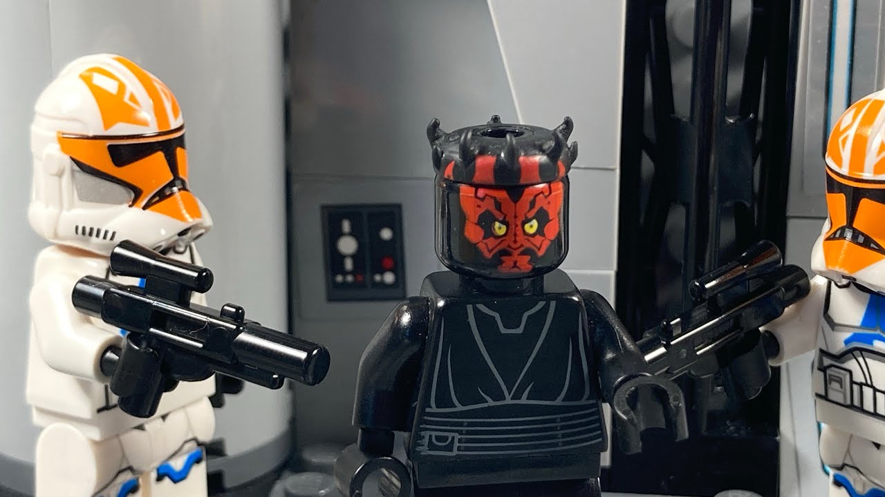 Maul hall way scene (Lego Star Wars Stopmotion) #NL300 - YouTube