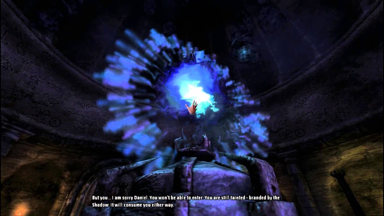 Amnesia The Dark Descent Ending Putting Agrippa's head into the portal ...