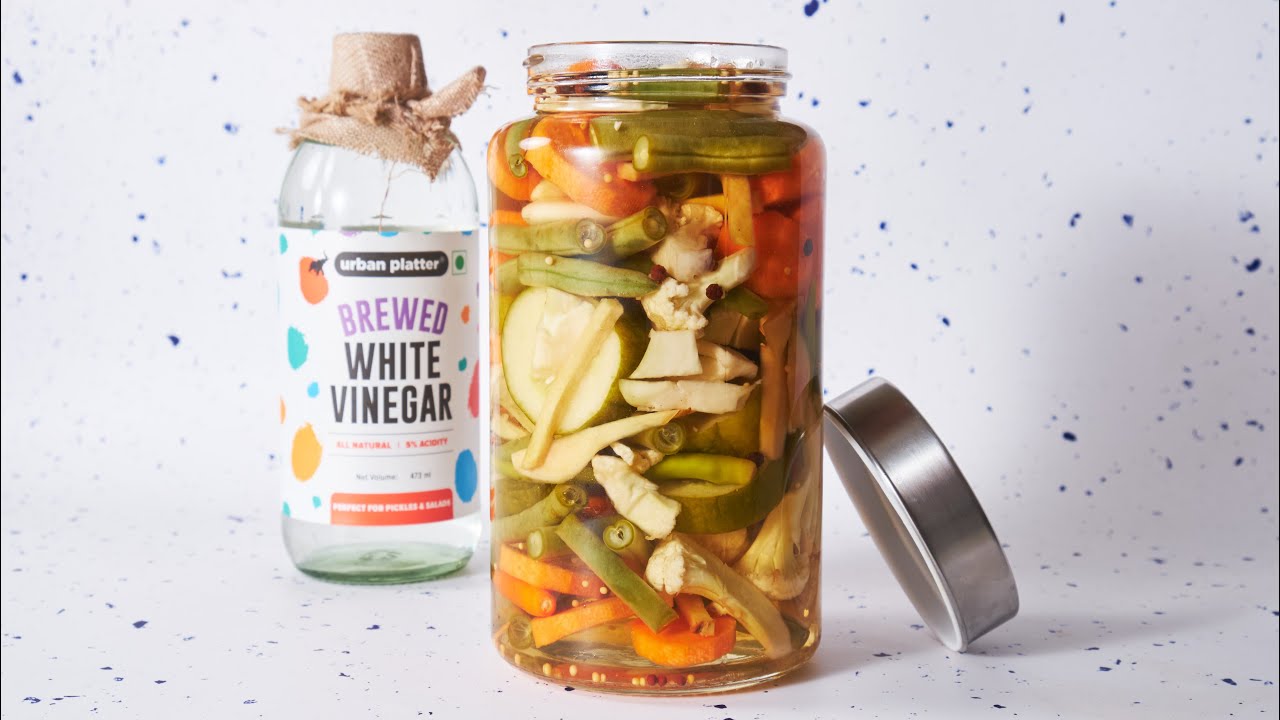 Urban Platter Pickled Veggies | Quick and Easy | No Oil Recipe - YouTube
