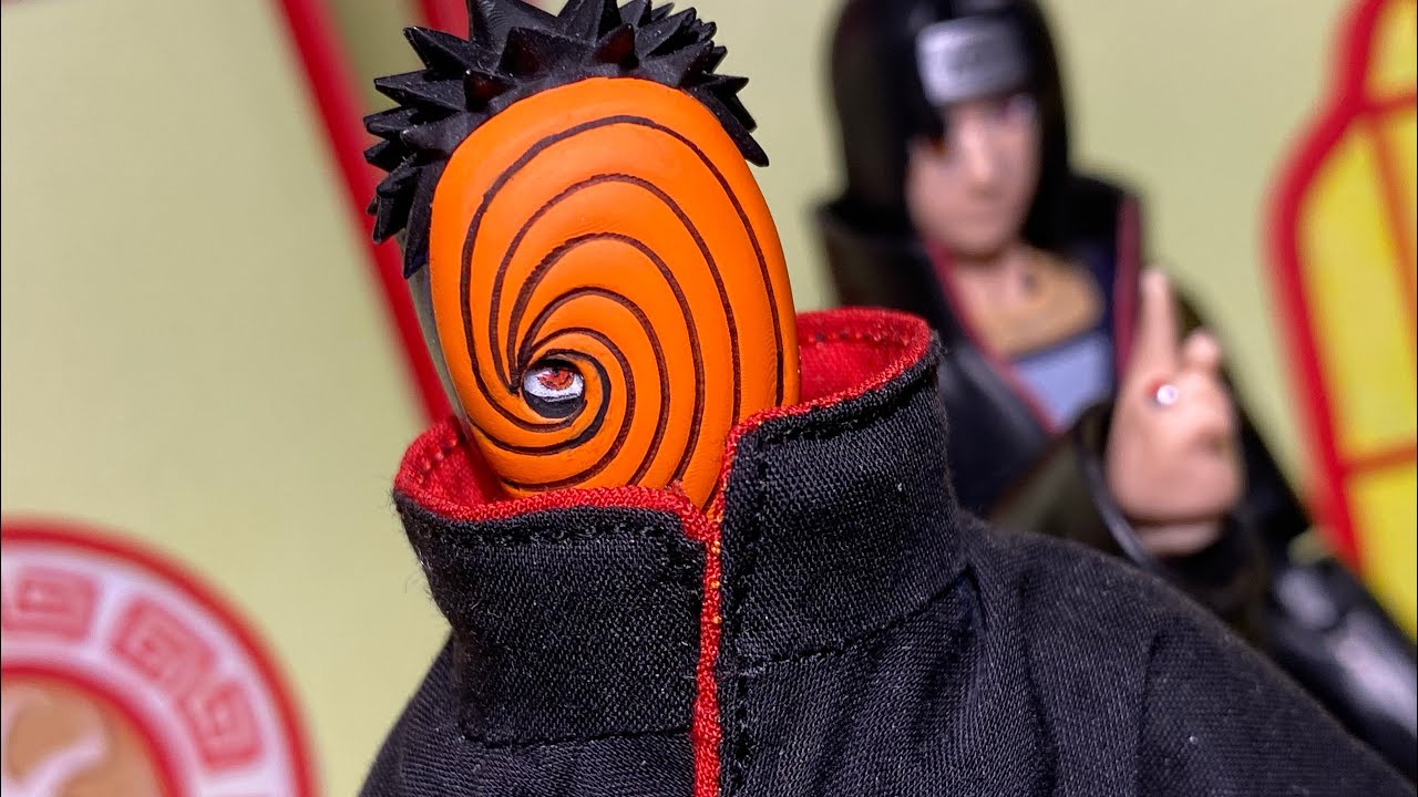 S.H Figuarts Naruto Tobi Custom Bestlee Studios figure review - YouTube