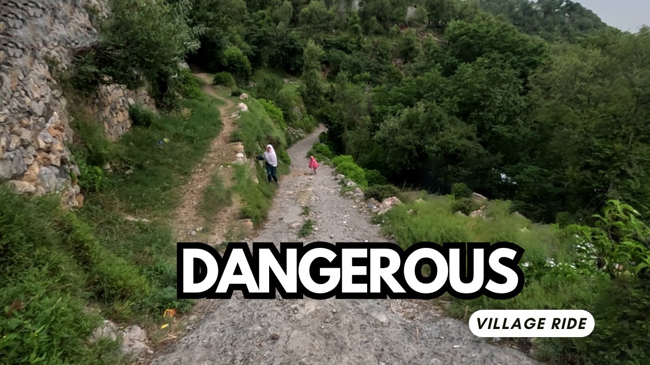 Riding through the Most Dangerous Village Roads - YouTube