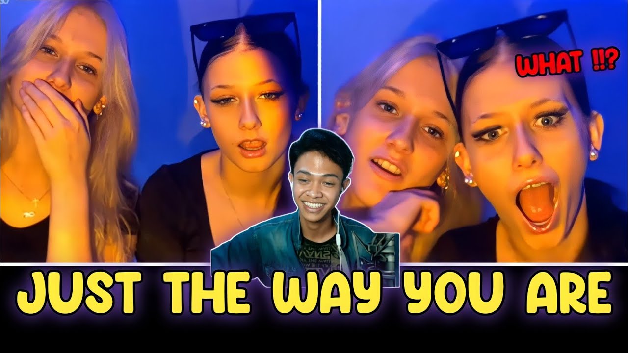 cewe kembar dari swedia ini sampai terkejut 2 kali ku nyanyiin lagu ku ...