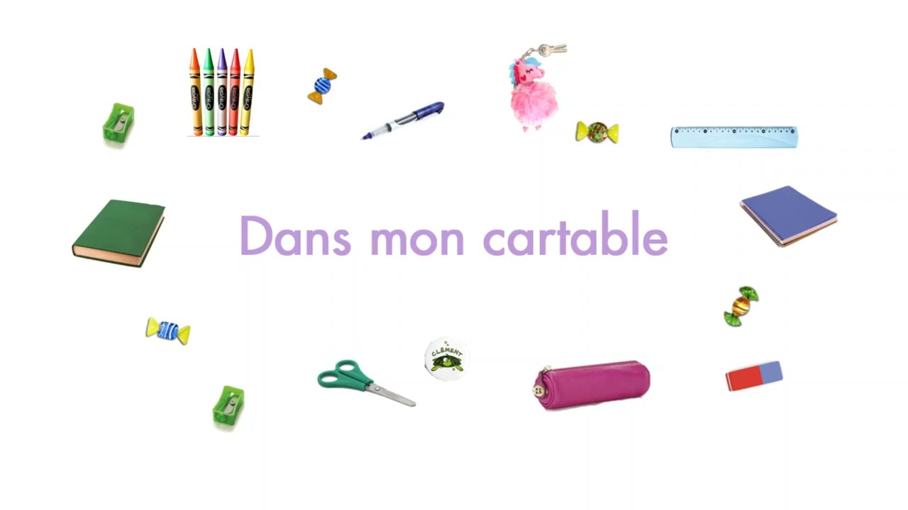 Dans mon cartable - YouTube