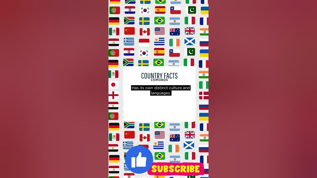 Comoros Facts | Distinct Language and Culture - YouTube