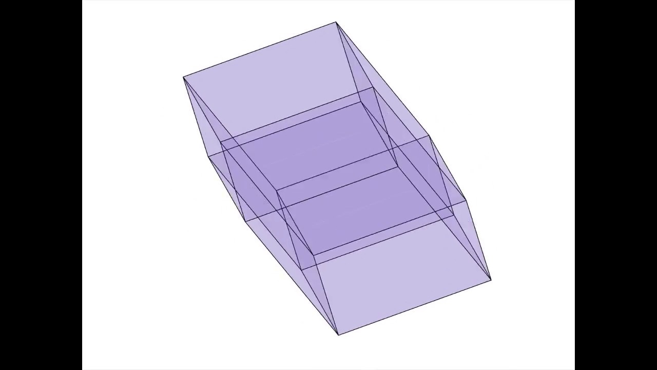 Rotating Hypercube / Tesseract - YouTube