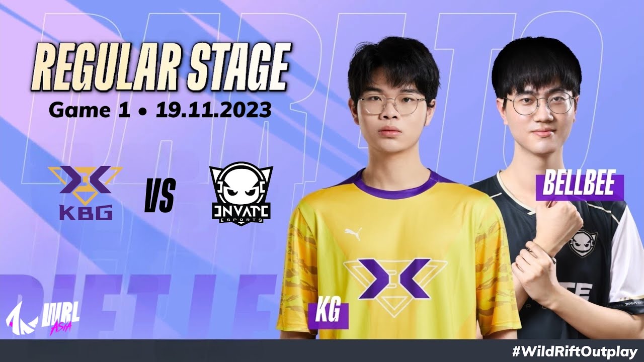 KBG vs. INV • Game 1 (Bo3) | Regular Stage | WRL Asia 2023 Season 2 - YouTube