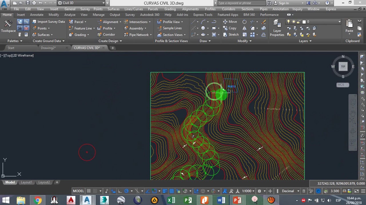 TRAZO DE LINEA DE GRADIENTE - DG2018 - VIDEO 2 - YouTube
