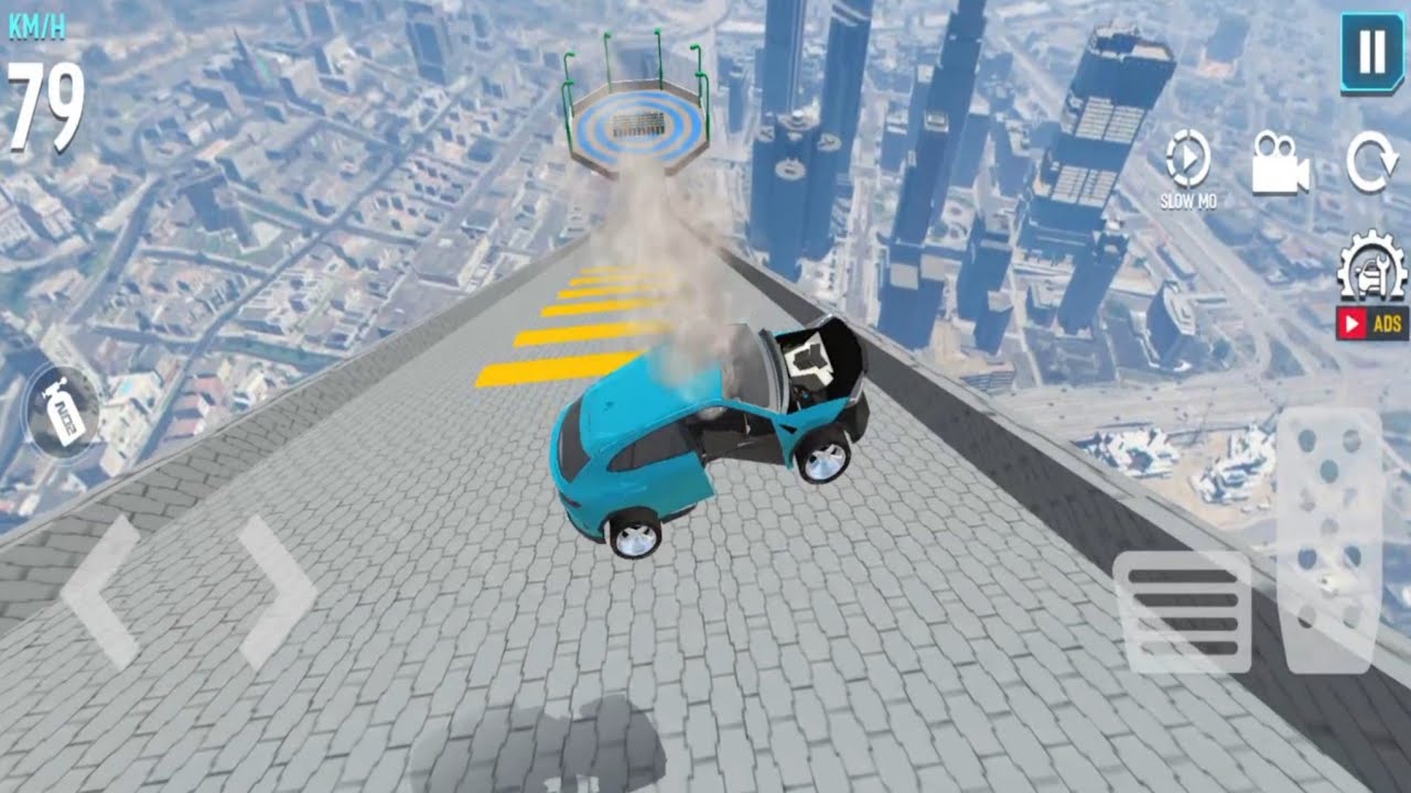 Mega Car Crash Simulator 😱 Car Games - Android Gameplay - YouTube