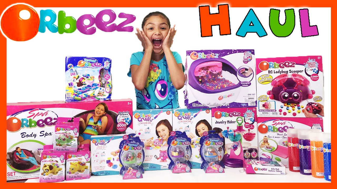 Gigantic Orbeez Haul 21 different Orbeez Toys| KidToyTesters - YouTube