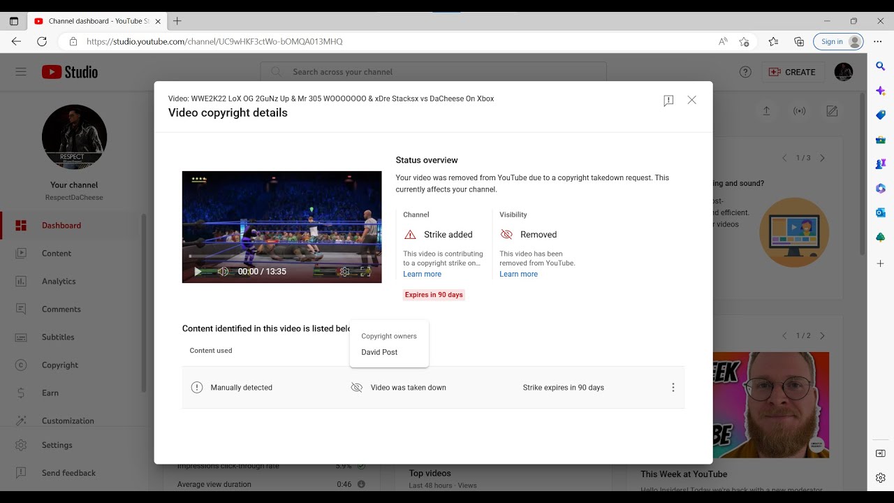 DeStRoYeR x LoD aka David Post aka The Copy Right Striker | Good Job ...