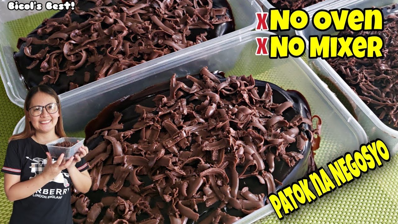CHOCO MO CHOCO KO TRIPLE CHOCOLATE TO | CHOCO MOIST PANG NEGOSYO ...