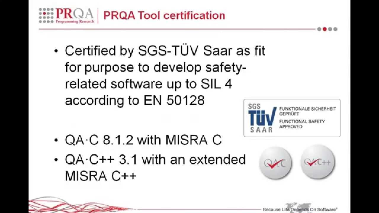 EN 50128 Tool Qualification - Jill Britton - YouTube