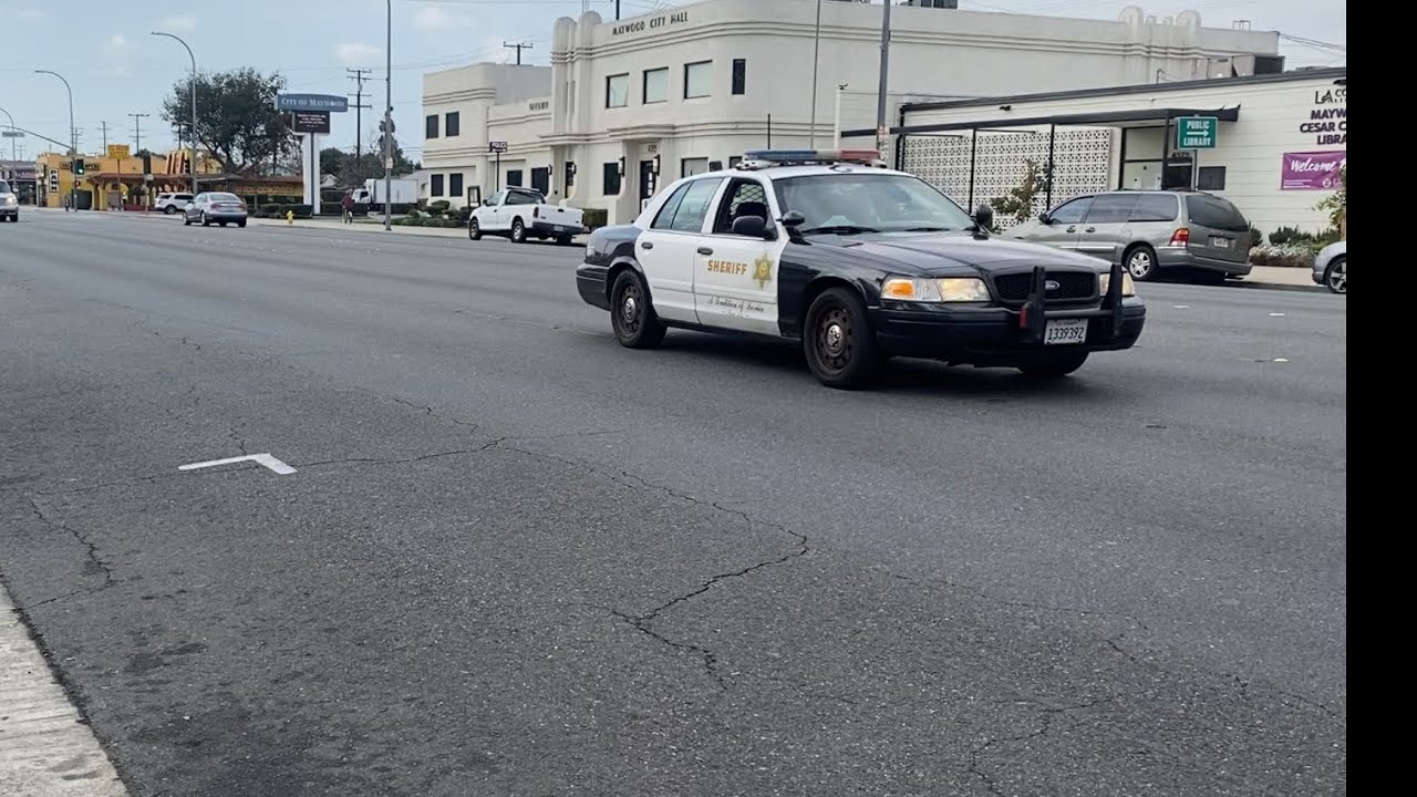 LASD CROWN VICTORIA ON PATROL - YouTube