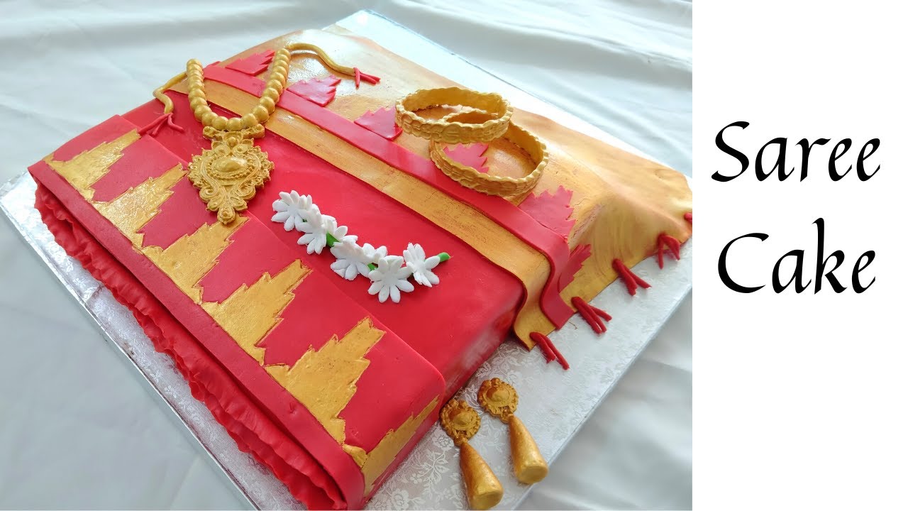 Saree Cake Short Video | How to make Saree Cake | Saree Cake - YouTube