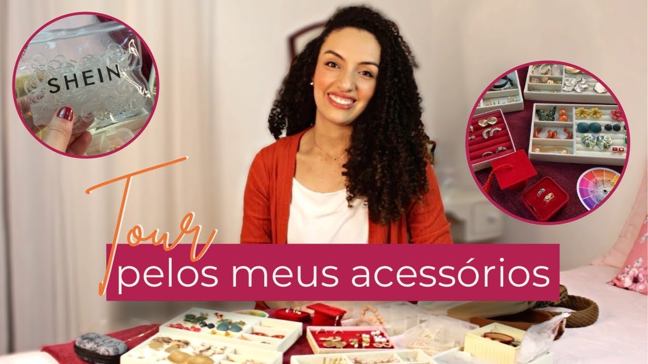 TOUR PELOS MEUS ACESSÓRIOS | Como organizo, acessórios da SHEIN e dicas ...