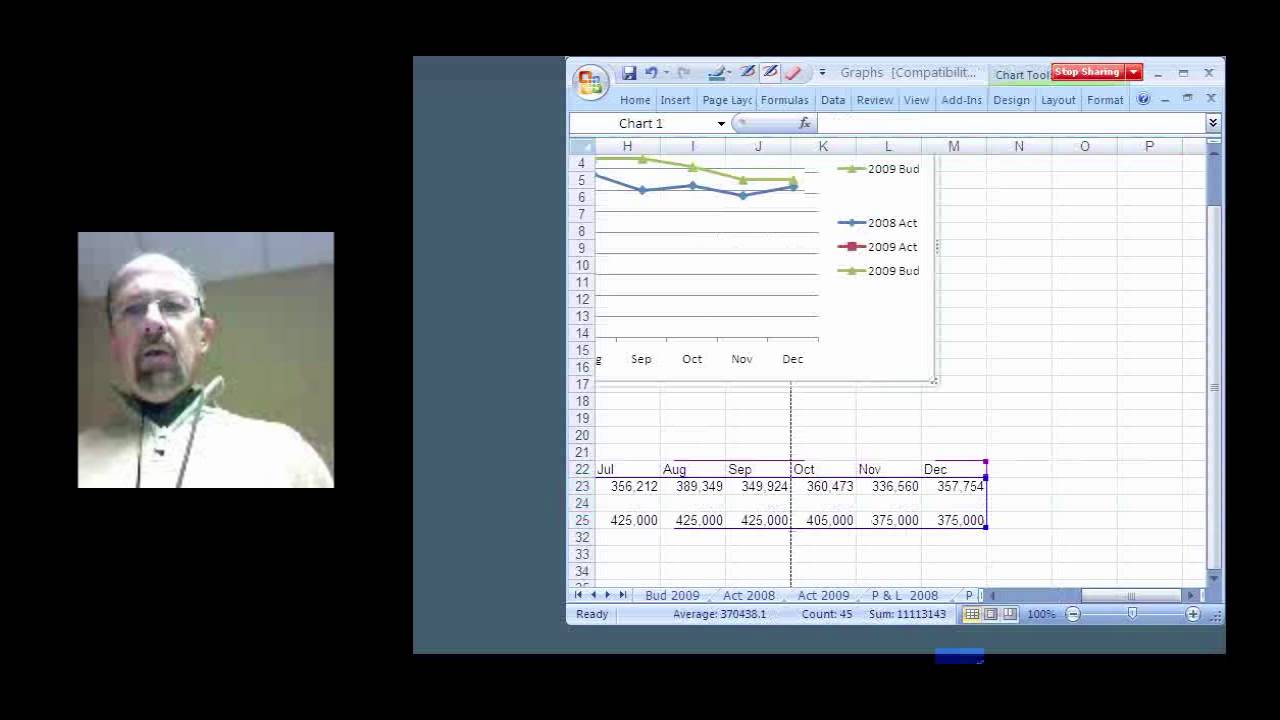 Excel Tip - Charts Graphs - YouTube