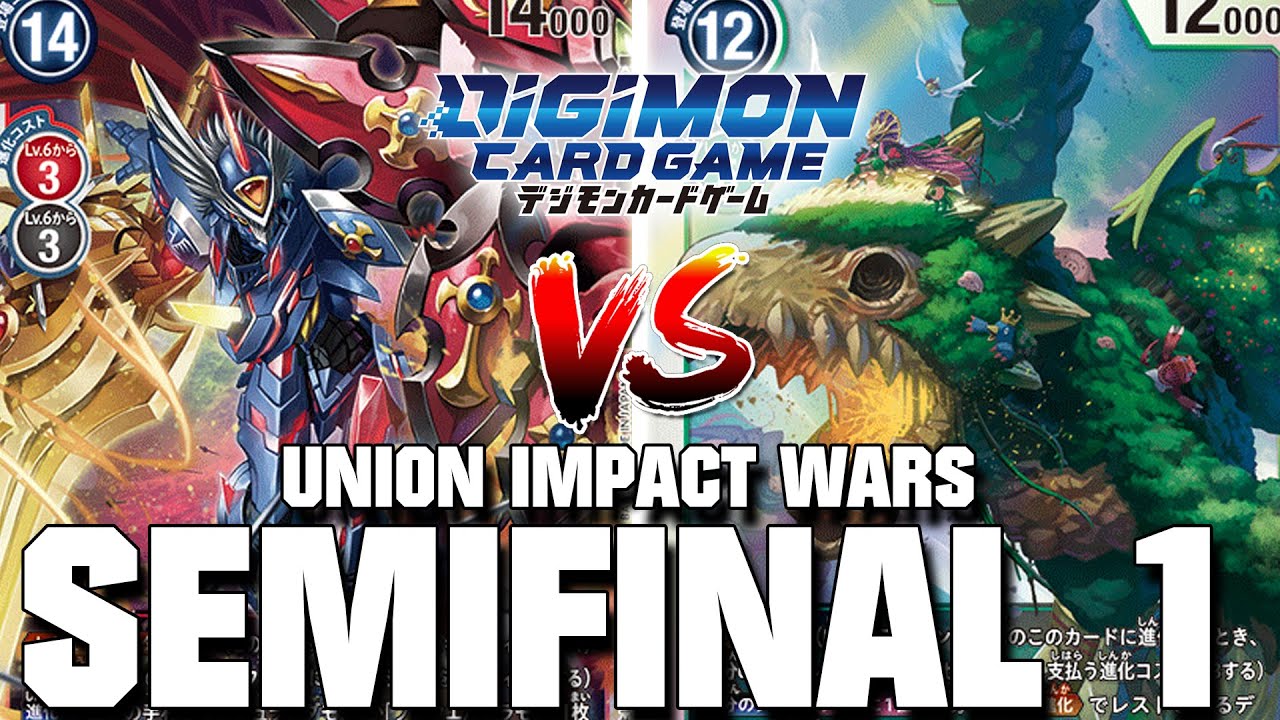 RagnaLordmon vs Ceresmon!! | Digimon Card Game: Union Impact Wars (Semi ...