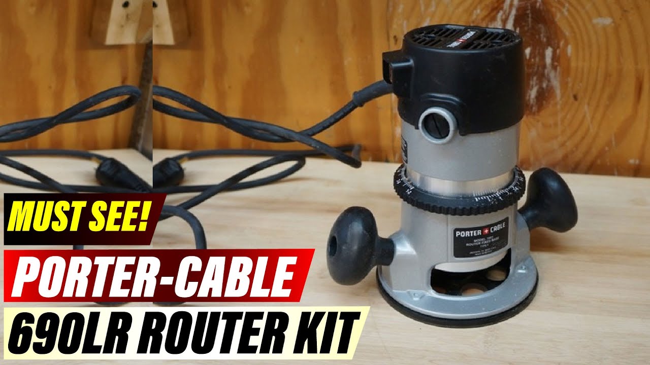Porter Cable 690LR Router Review: The BEST Fixed Base for Your Router ...