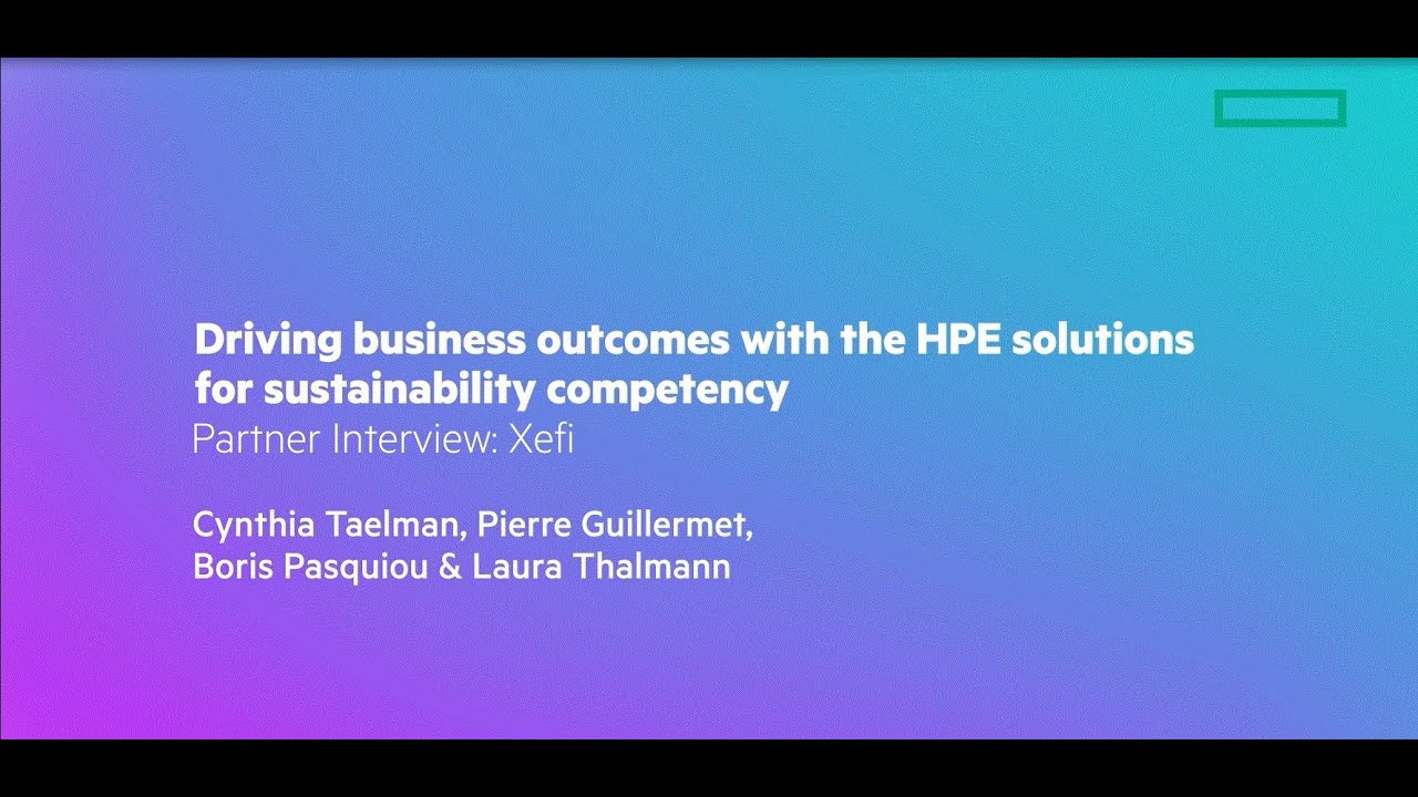 Partner Xefi driving business outcomes with IT sustainability - YouTube