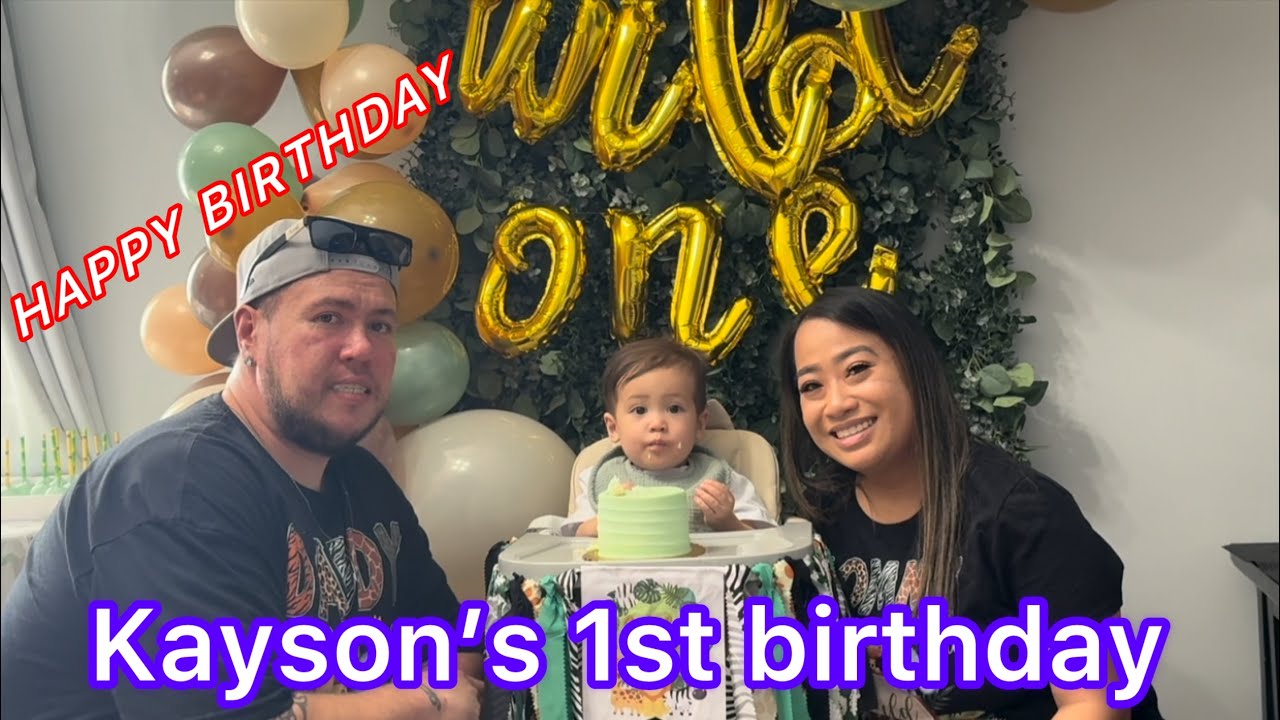 68-Celebrating first birthday of Baby Kayson with family and friends ...