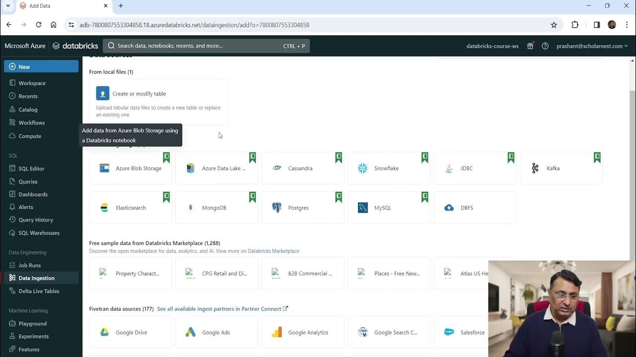 10 - Introduction to Databricks Workspace - YouTube