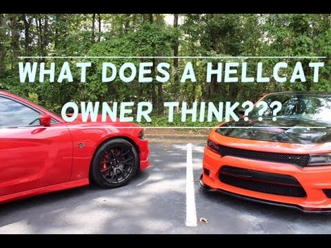 Hellcat Owner Drives a V6!?!?!? - YouTube