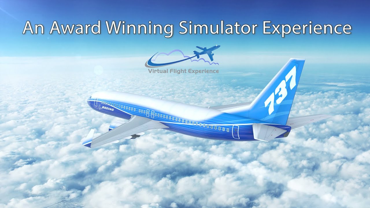 Virtual Flight Experience 737 A800 flight simulator - YouTube