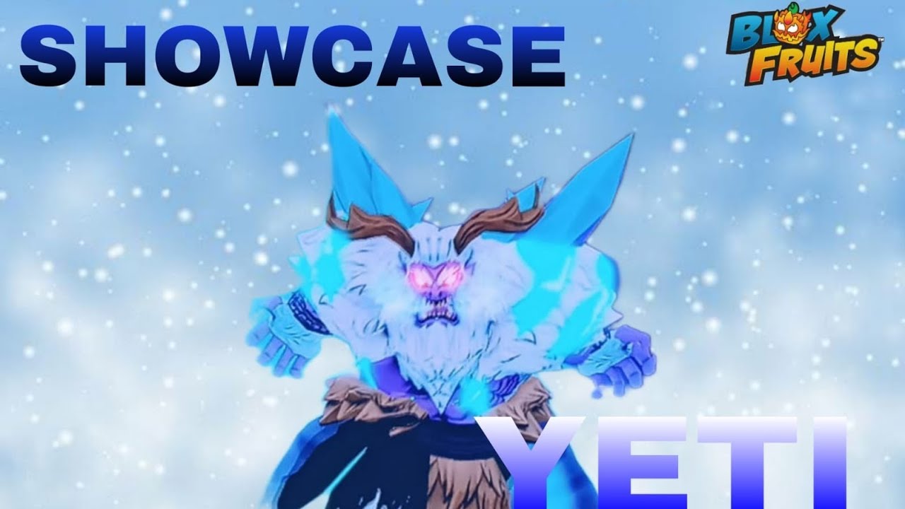 Showcase da nova fruta yeti!!!!! - YouTube