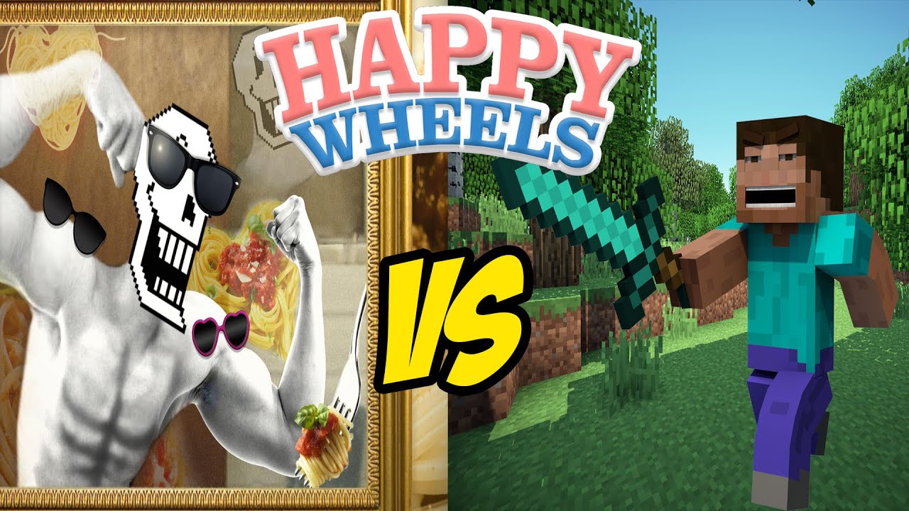 MINECRAFT vs UNDERTALE | Happy Wheels #5 - YouTube