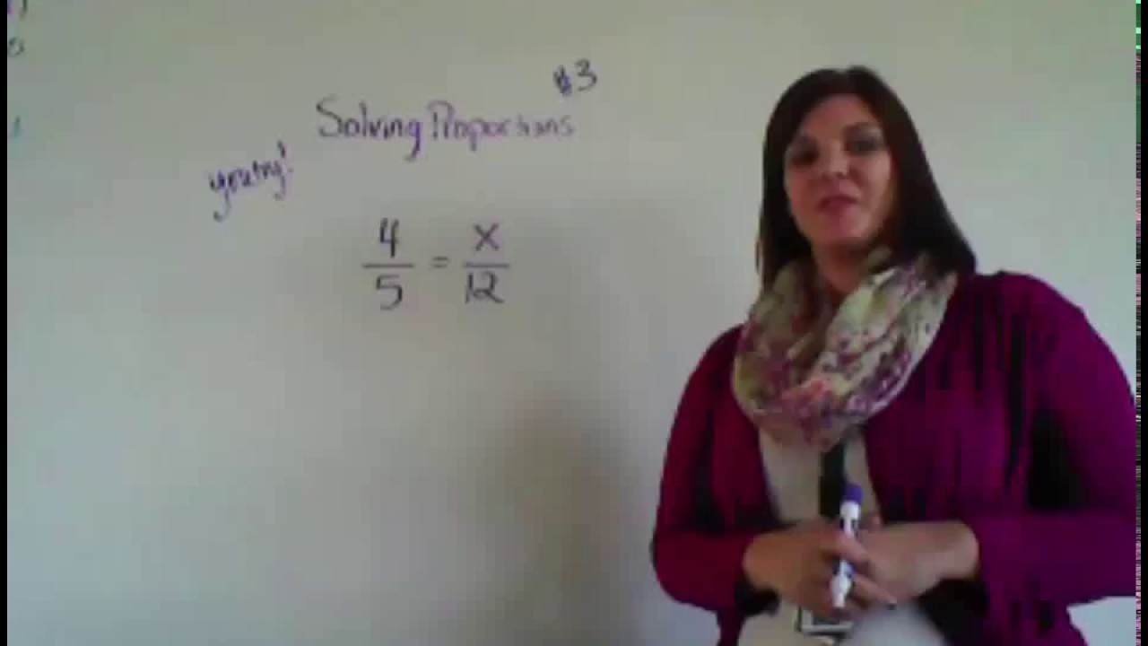 Solving Proportions- Fraction Busting - YouTube