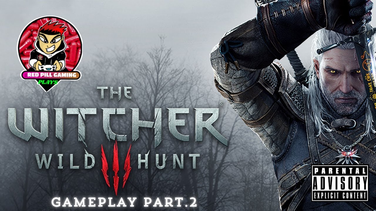 Red pill gaming plays with rage- The Witcher Gameplay part. 2 - ps5 ...