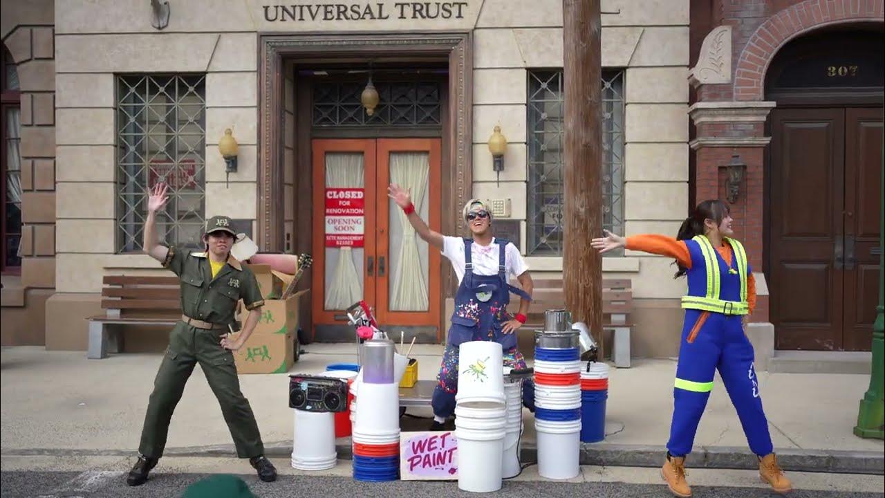 4K【ストリートサイド・シンフォニー】2024/09/30 14:10【USJ】 - YouTube