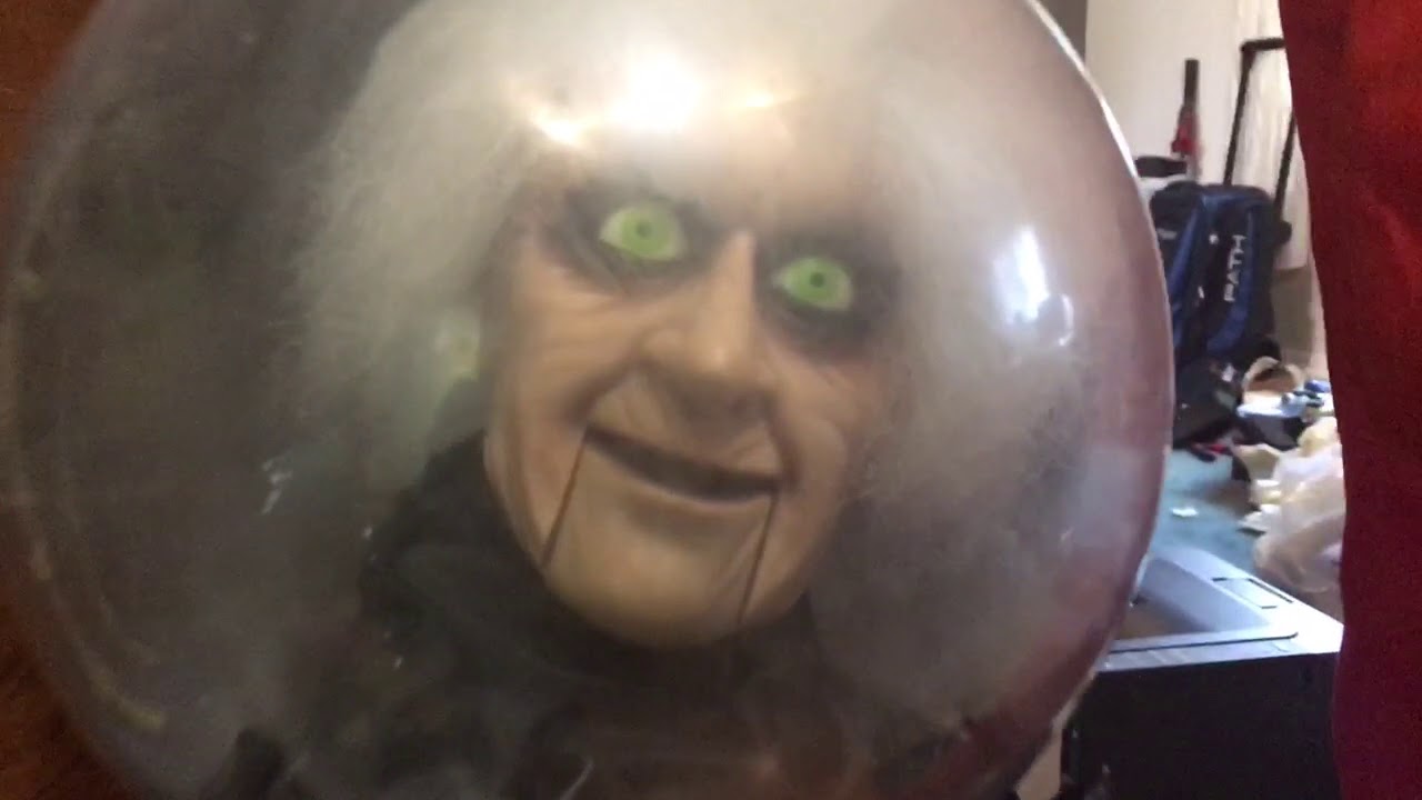 Gemmy Animated Mini Doctor Shivers Spirit Ball - YouTube