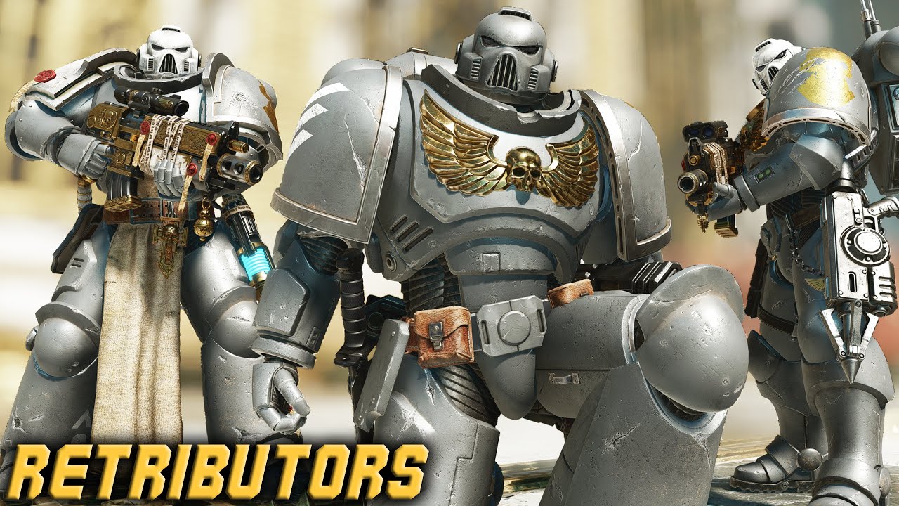 RETRIBUTORS CHAPTER (Astartes Series) vs Chaos! - Warhammer 40k: Space ...