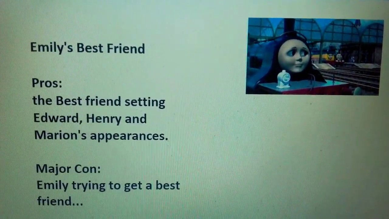 Emily's Best Friend/Thomas' Fuzzy Friend: Double Review - YouTube