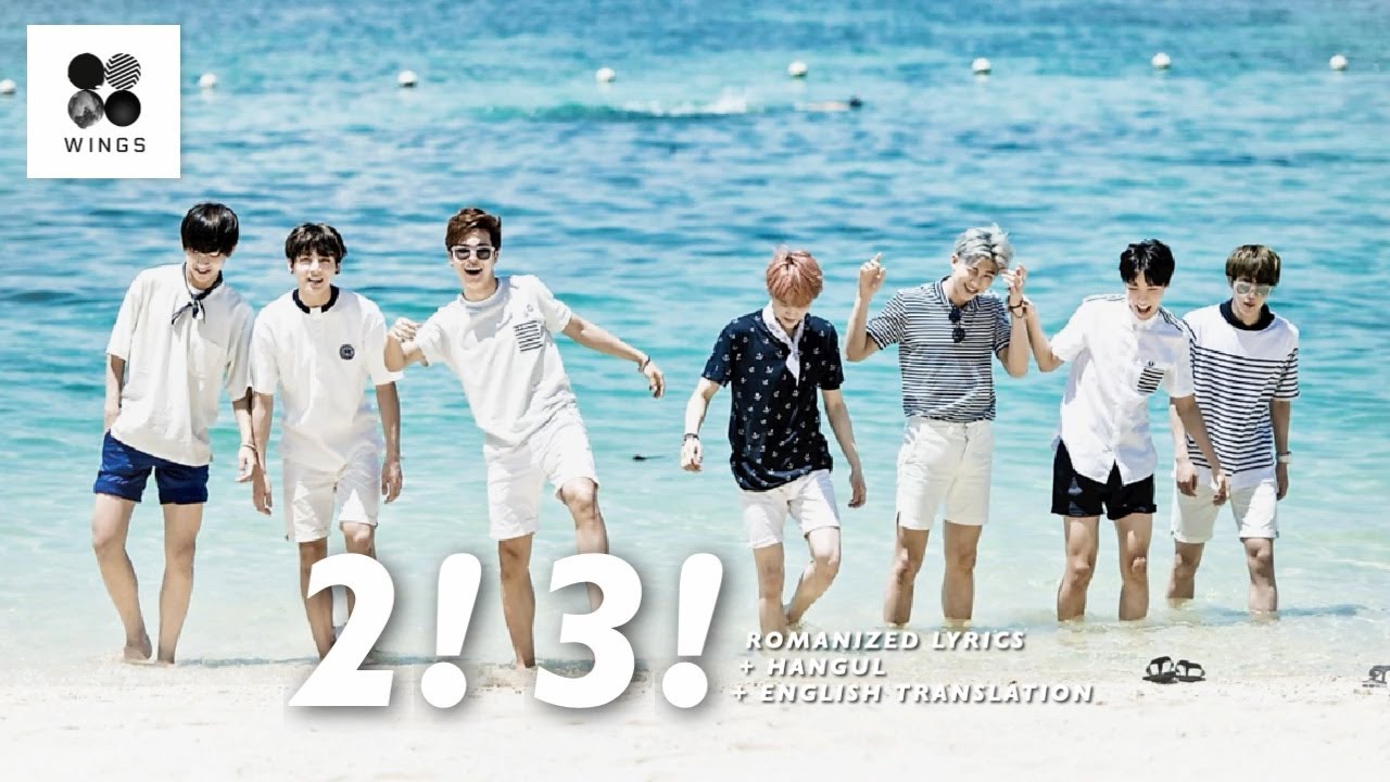 BTS '2! 3! (둘!셋! [그래도 좋은 날이더 많기를])' [ROMANIZED LYRICS + HANGUL ...