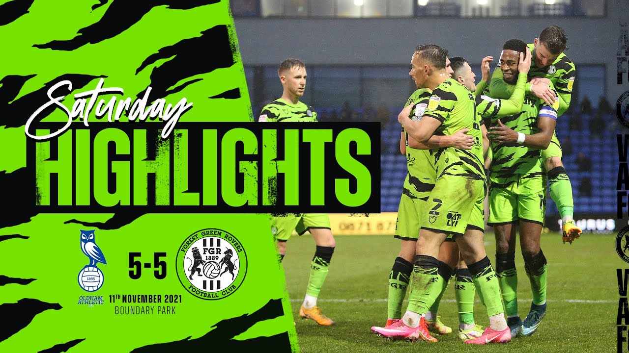 HIGHLIGHTS | Oldham 5-5 Forest Green - YouTube