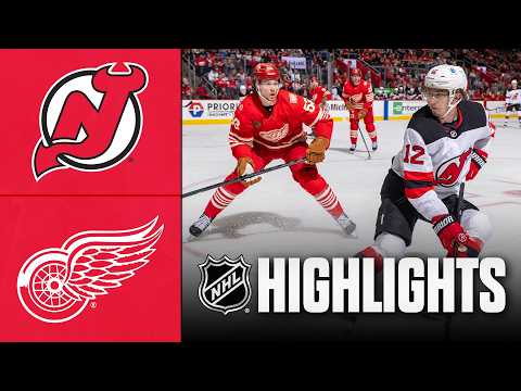 Devils vs. Red Wings | NHL Highlights | April 11, 2026