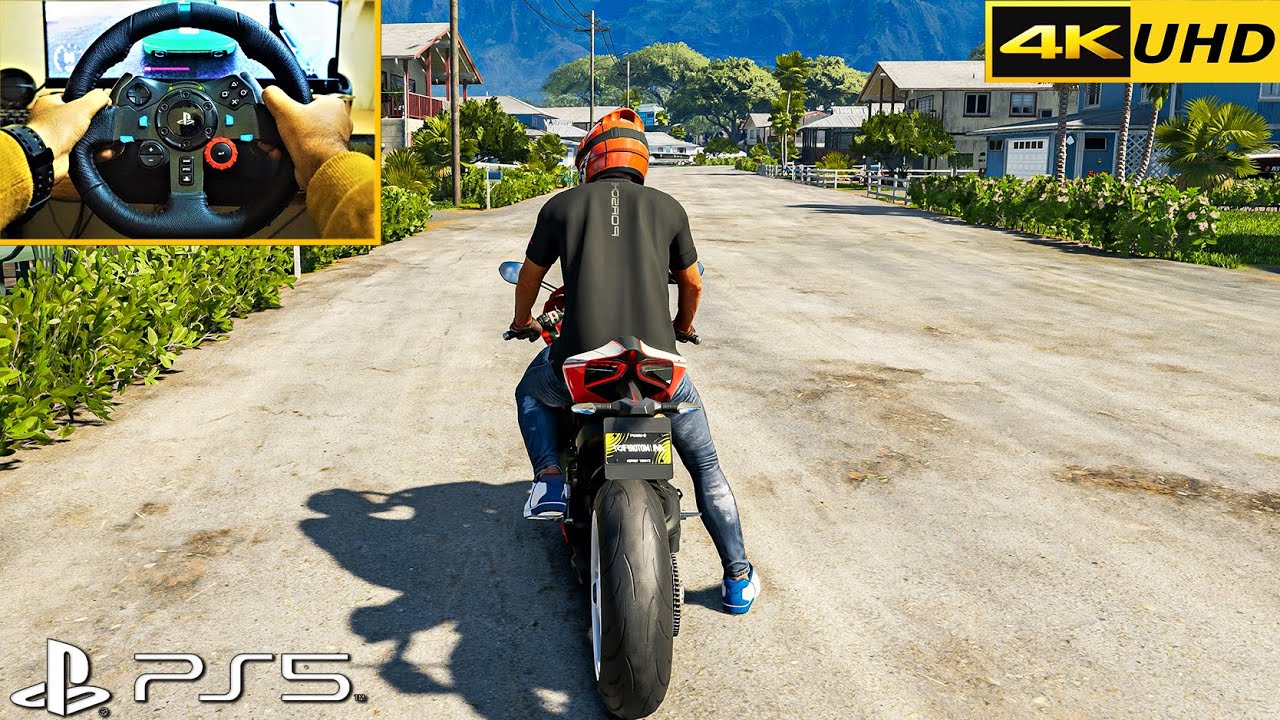 (PS5) Ducati Panigale V4 The Crew Motorfest Logitech G29 PS5 Gameplay ...