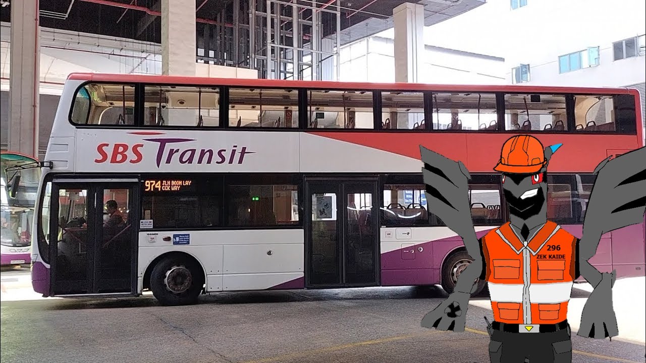 [全区間前面展望] SBS Transit 974 長丘路ブロック183 - CCK駅 - 文礼駅 - Joo Koon Bus ...
