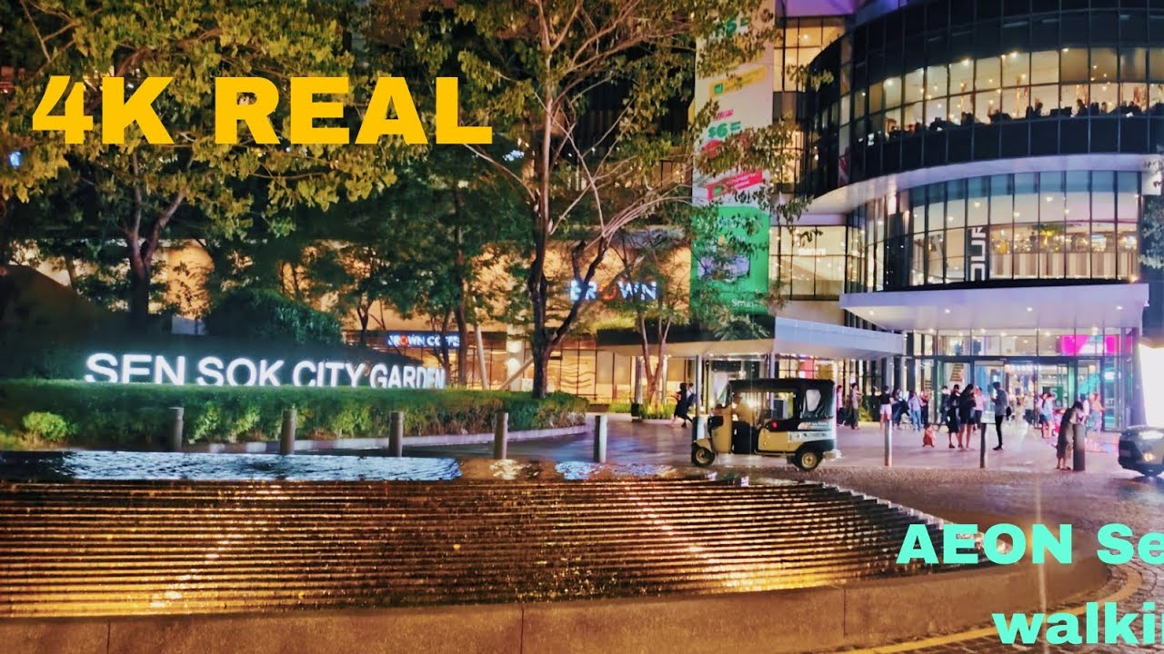 AEON MALL Sen Sok walking tour #cambodiatourism #travel #aeon # ...