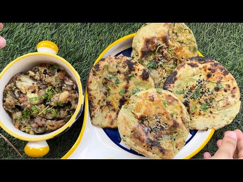 Tasty crispy Kurkure Palak stuffed kulcha with Smokey spicy chutney 🔥🌶️ ...