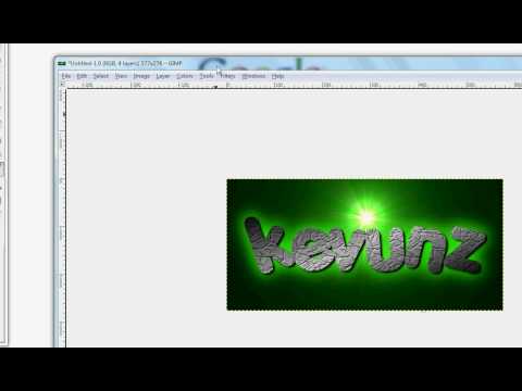 [GIMP TUT] How to make a simple animated picture / signature - YouTube