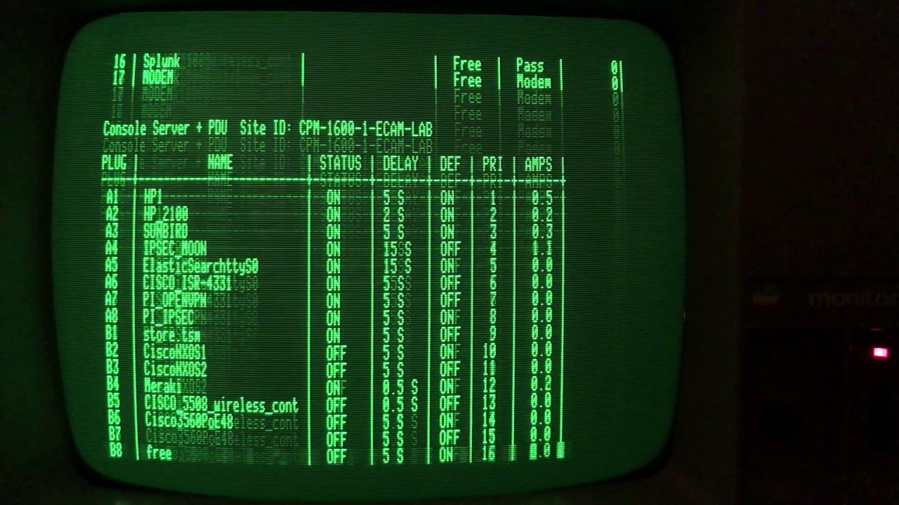 Apple III connecting to a Cisco 4331 through a WTI CPM console device ...